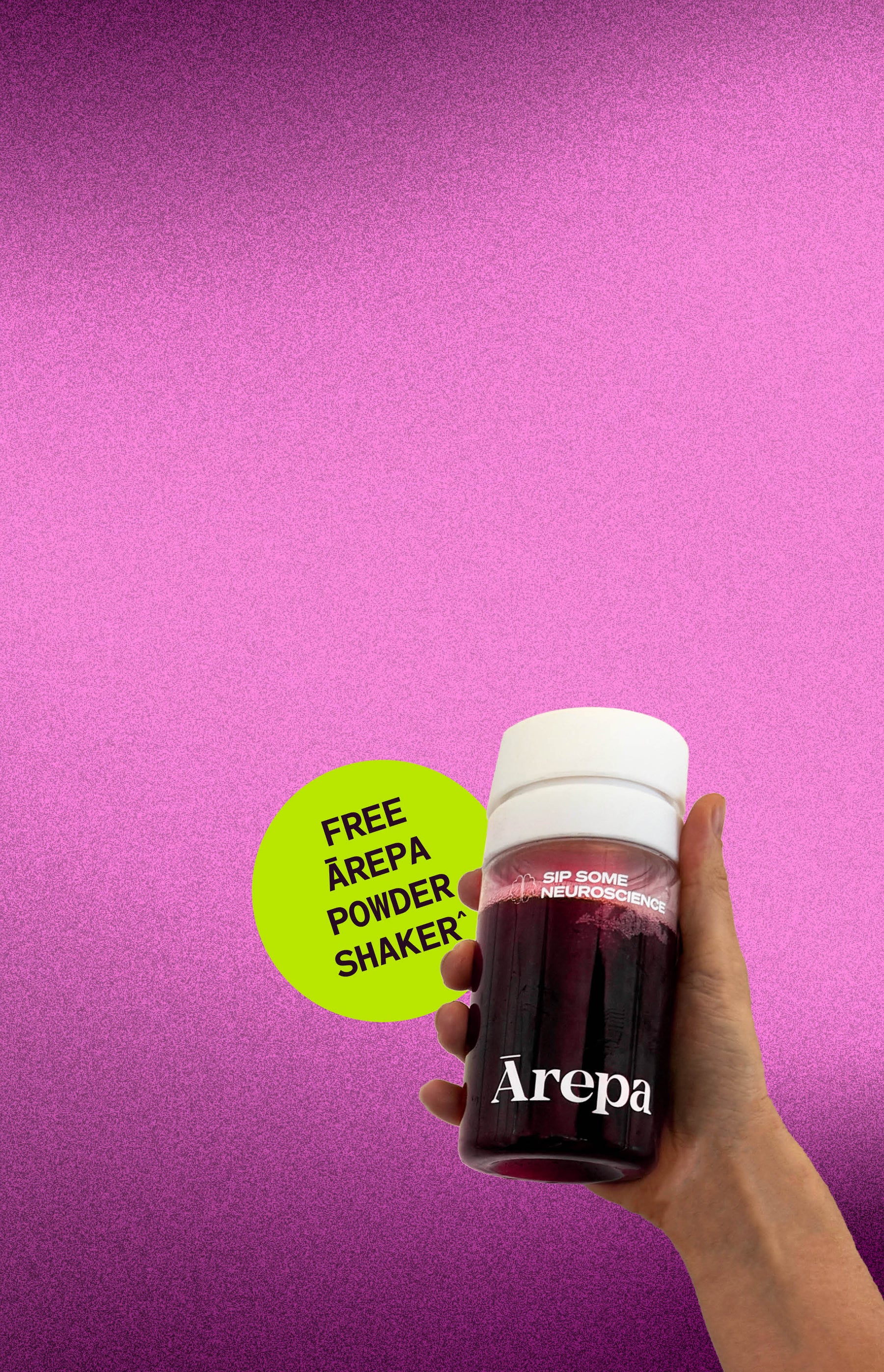 Ārepa - The Brain Drink - Designed And Tested By Neuroscientists